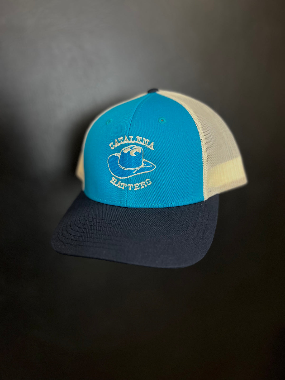 Blue Teal/Birch/Navy - Catalena Hatters