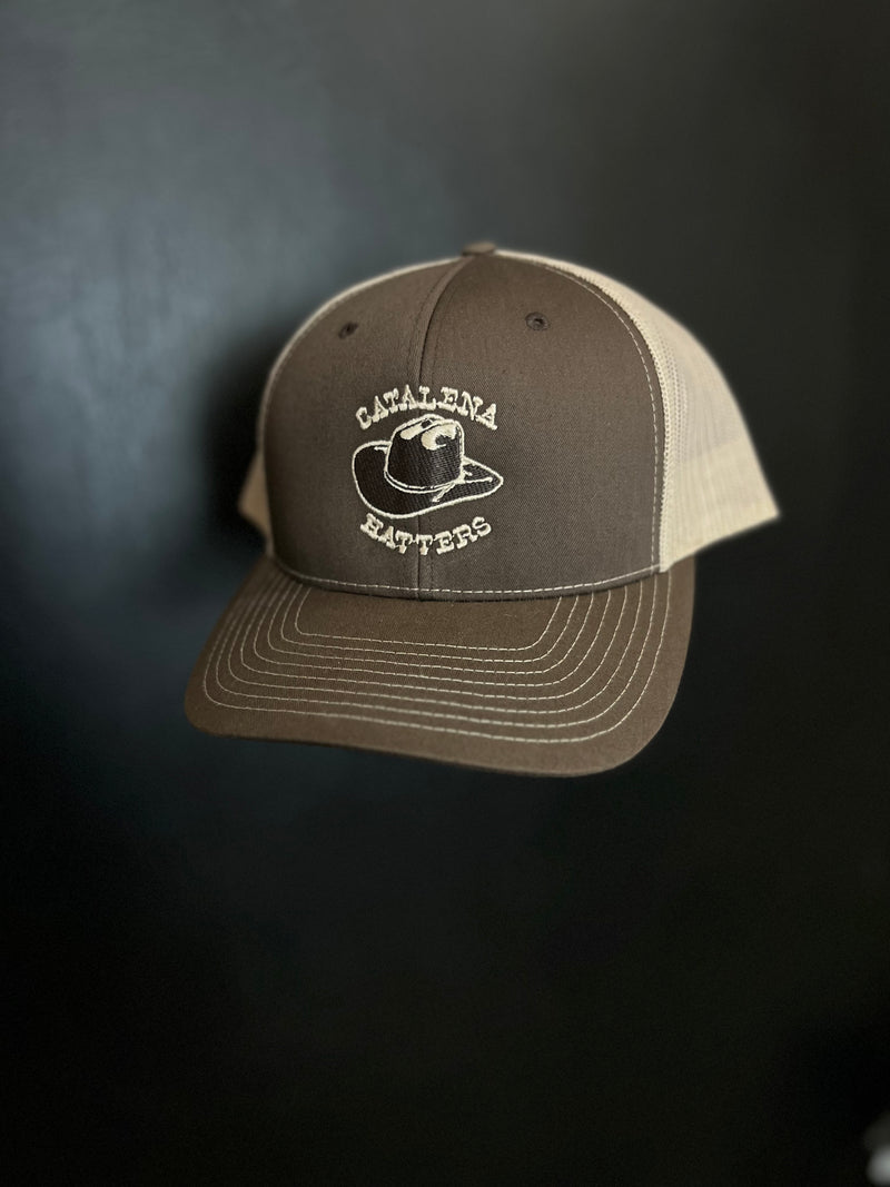 Brown & Khaki Cap - Catalena Hatters